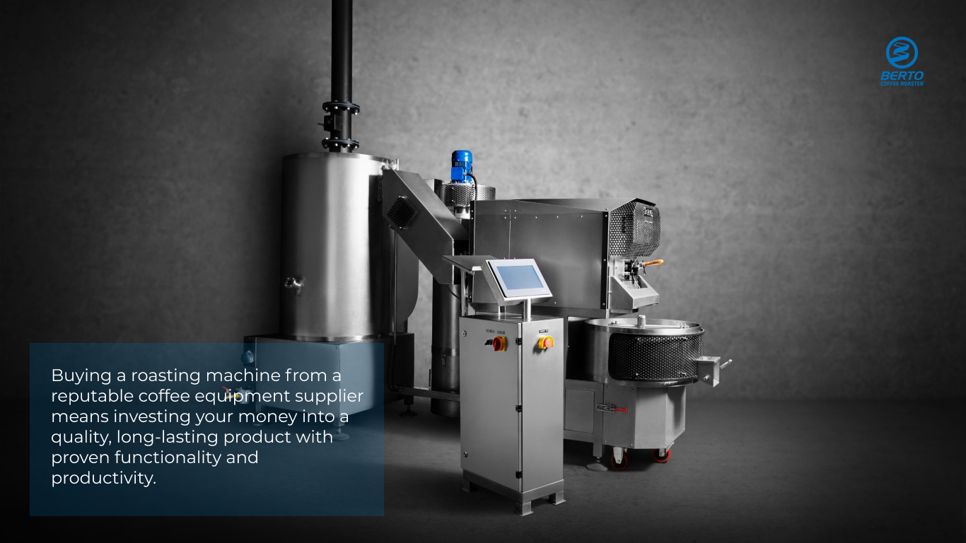 Berto Type R Roaster: Get to Know Our Commercial Coffee Roaster