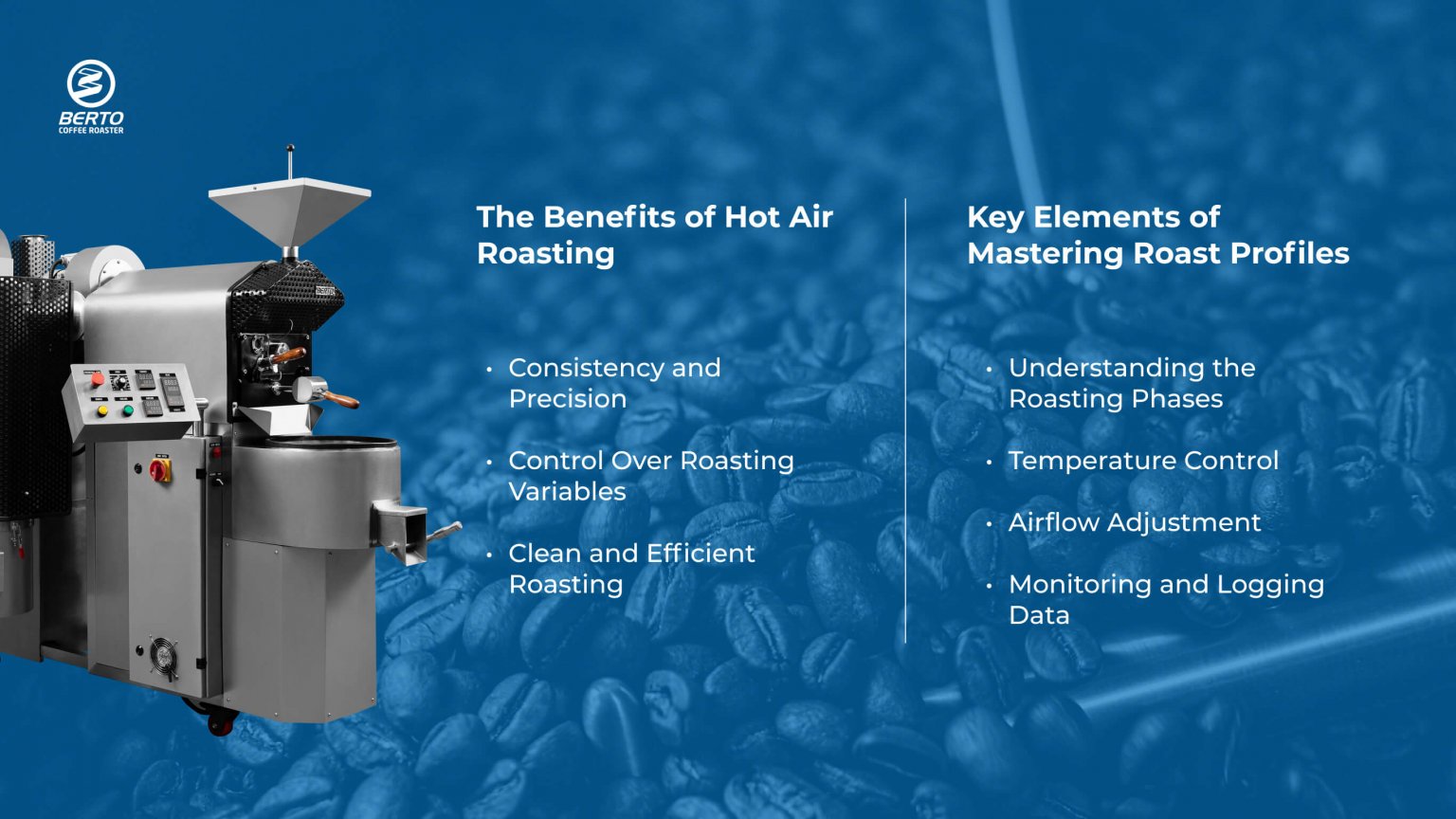 Mastering Roast Profiles with Hot Air Roasting Machines